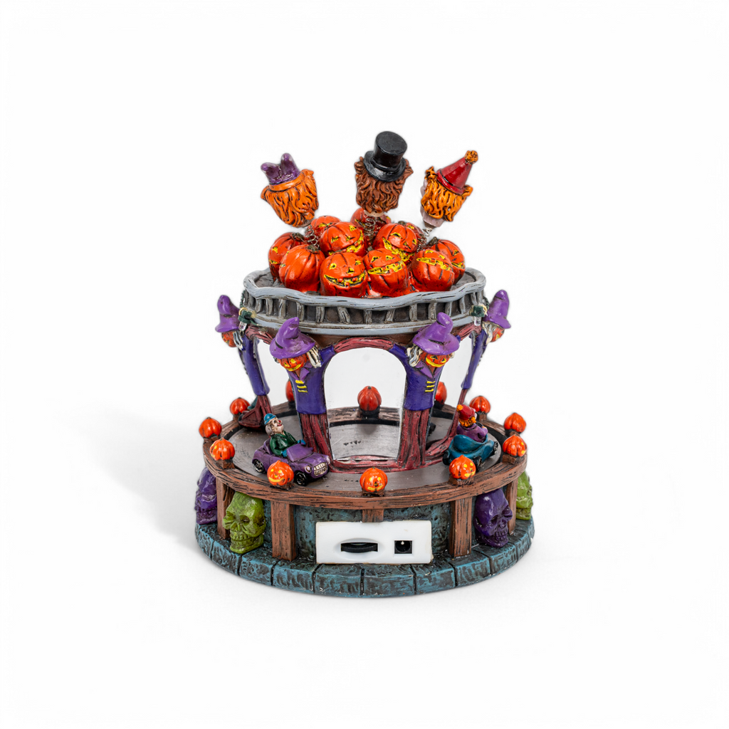 Clown Car Corral Halloween Village – Animated Carnival Building ...