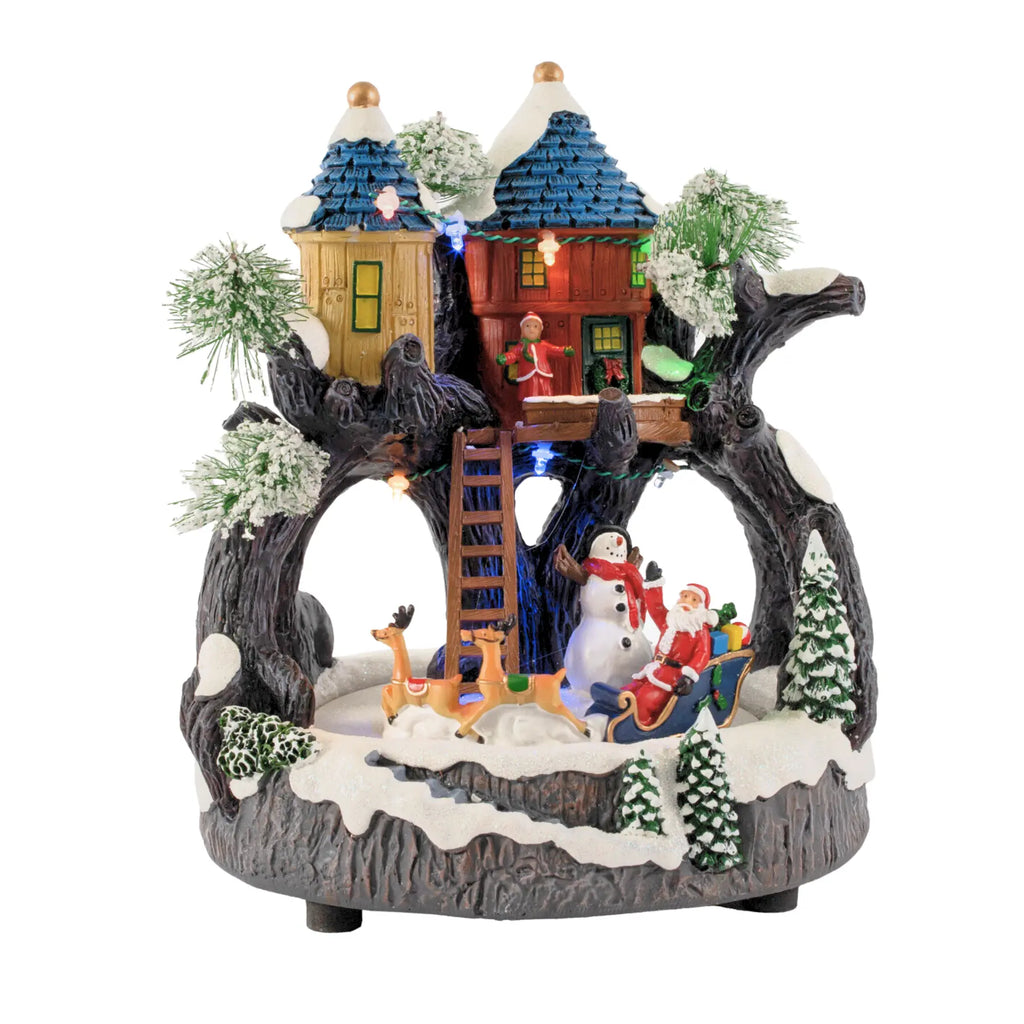 Light up Tree House - fgsquarevillage