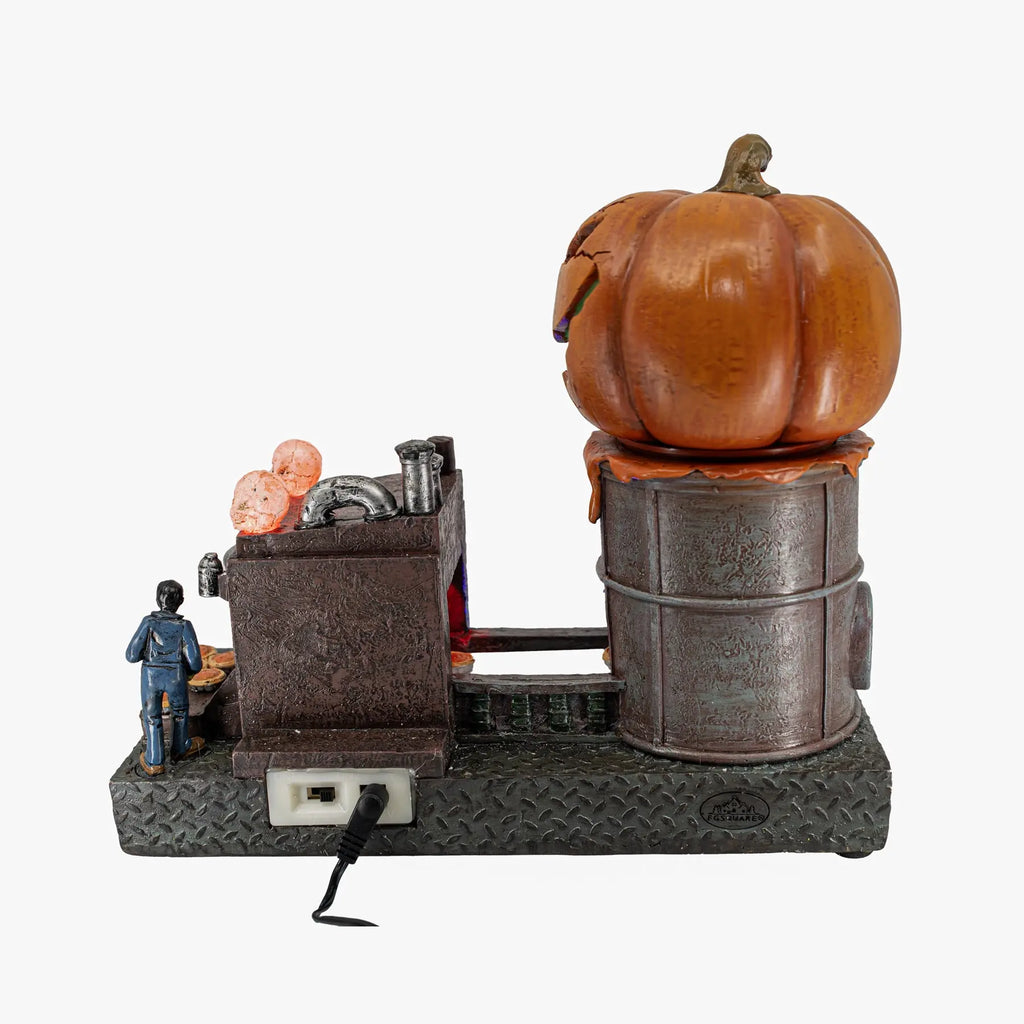 Animated Pumpkin Pie Factory Halloween Village – Lighted Bakery ...